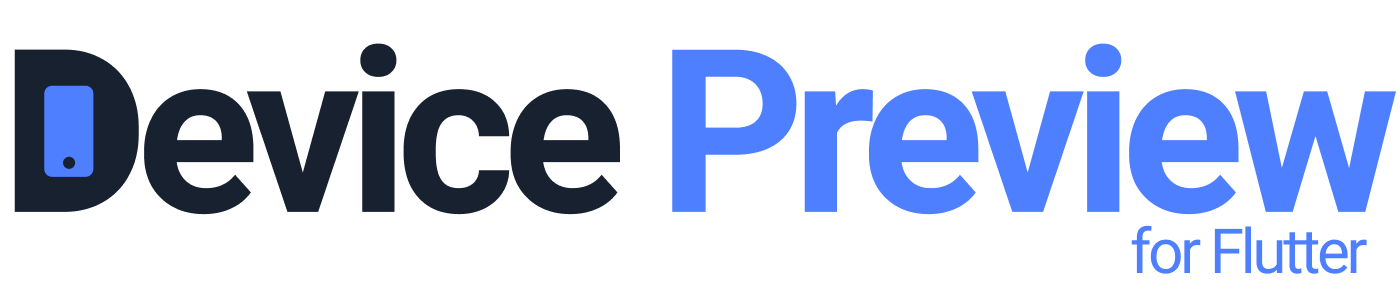 Device Preview for Flutter Device Preview for Flutter